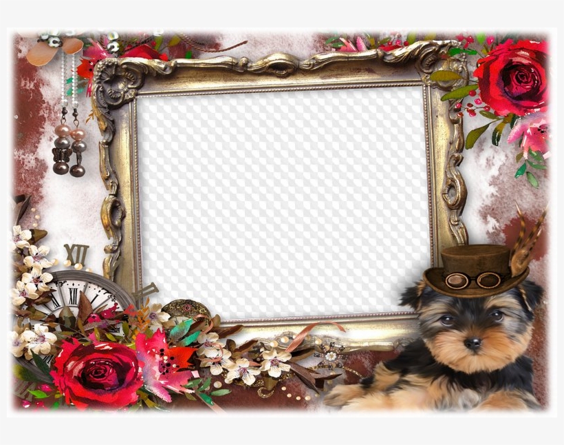Romantic Photo Frame - Picture Frame - Free Transparent PNG Download ...