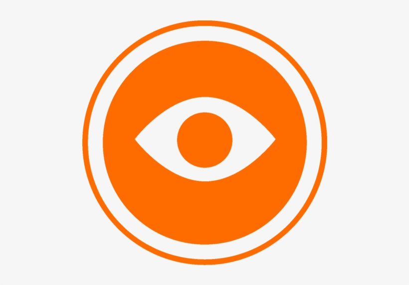 Vision - Vision Icon Orange Png - Free Transparent PNG Download - PNGkey