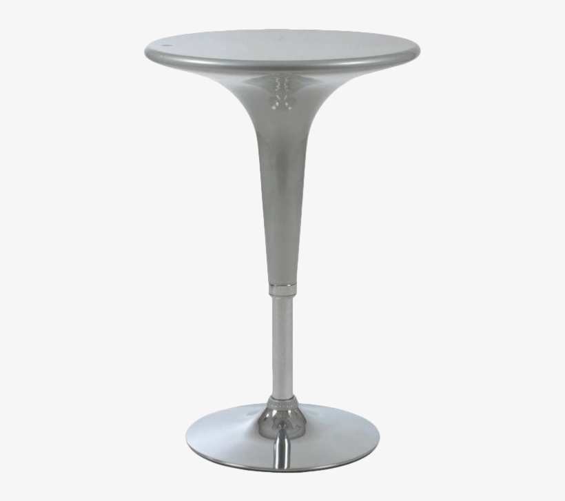 Eurostyle Clyde Adjustable Bar/counter Table In Silver - Clark ...