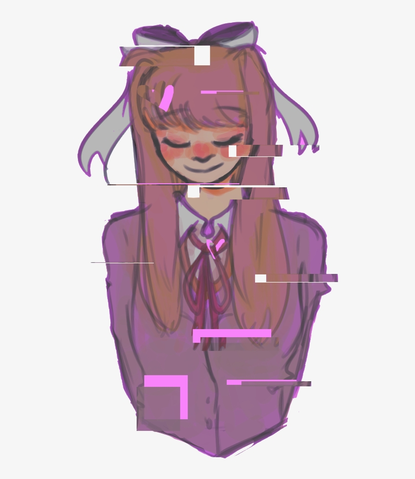 Super Monika - - Illustration - Free Transparent PNG Download - PNGkey