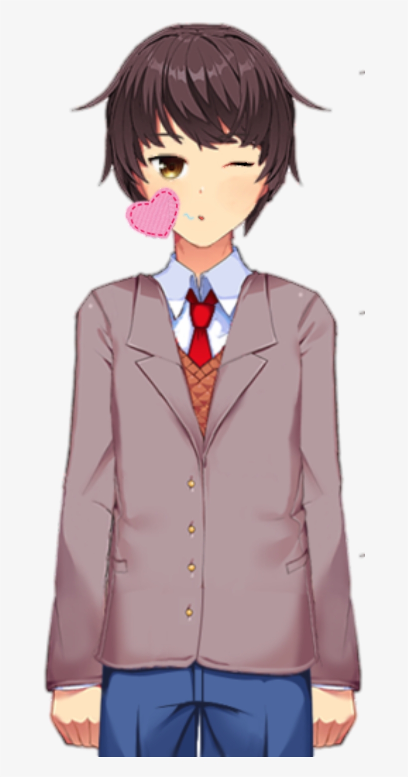 Ddlc - Ddlc Mc Sprites - Free Transparent PNG Download - PNGkey