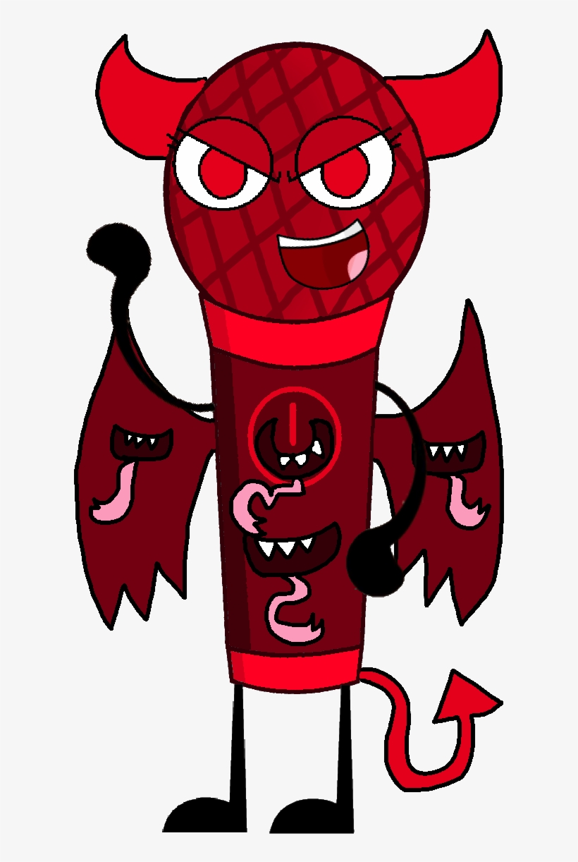 Microphone As A Demon Vector By Thedrksiren-d8dbl6e - Microphone ...