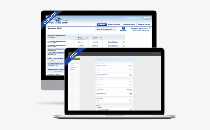 Fifth Third Online Banking - Free Transparent PNG Download - PNGkey