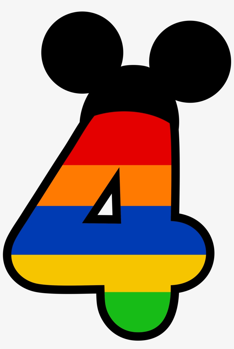 59 Best Mickey Mouse Images - Numeros Mickey Mouse Png - Free ...