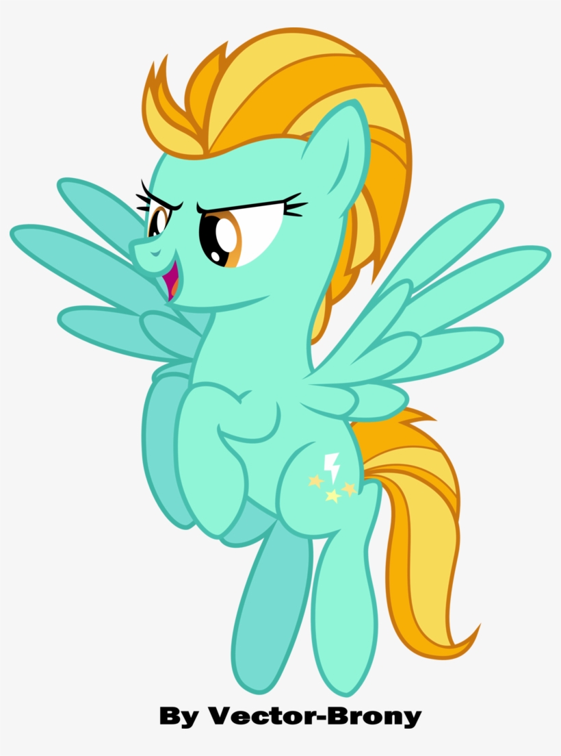 Vector-brony, Flying, Lightning Dust, Safe, Simple - My Little Pony ...