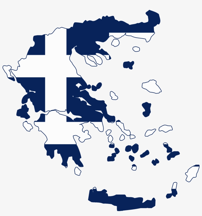 Reproduced From Upload - Greece Flag And Map - Free Transparent PNG ...