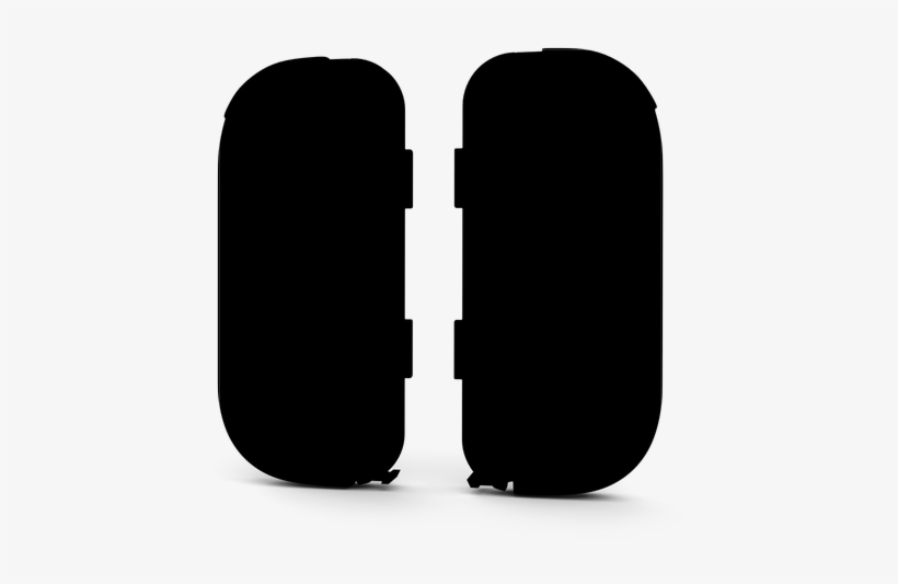 Nintendo Joy Cons Painted - Black Joy Con - Free Transparent PNG ...