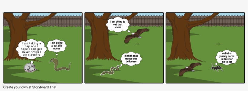 Backyard Food Chain - Comics - Free Transparent PNG Download - PNGkey