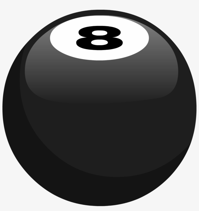 8-ball Idol - Bfb 8 Ball Body - Free Transparent PNG Download - PNGkey