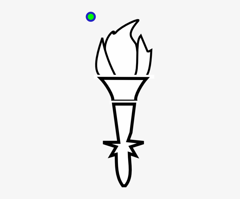 Torch Outline Clip Art - Outline Of A Torch - Free Transparent PNG ...