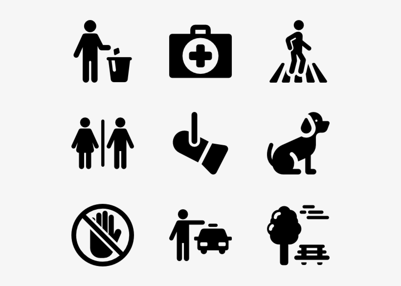 Public Spaces Signals - Holiday Pictogram - Free Transparent PNG ...