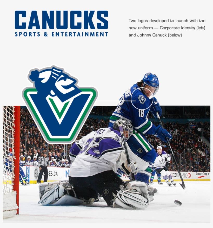 Jonescreative Portfolio Canuck1 - Vancouver Canucks Nhl Logo Wall ...