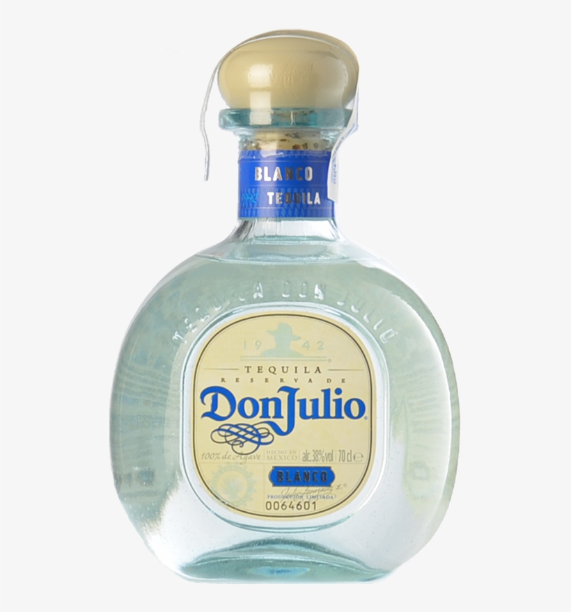 Don Julio Blanco - Don Julio Tequila - Free Transparent PNG Download ...