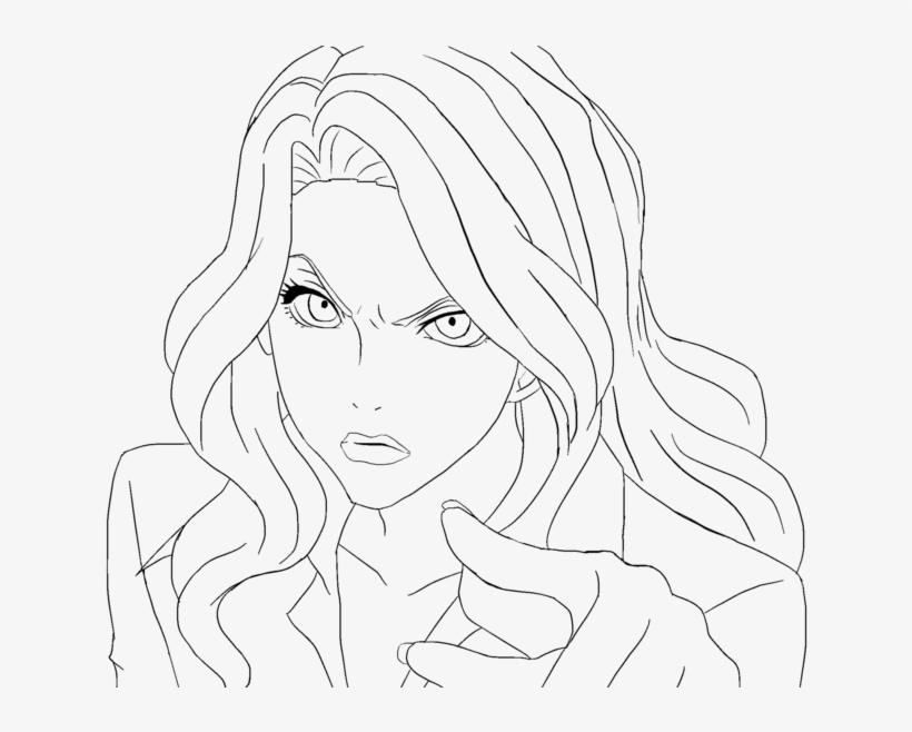 Girl By Creatia On Deviantart - Drawing - Free Transparent PNG Download ...