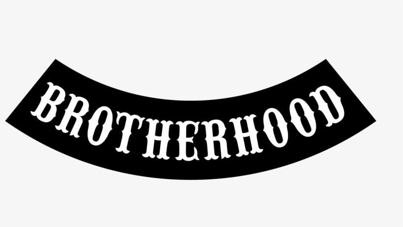 Bottom Rocker Brotherhood - Biker Rockers Png - Free Transparent PNG ...