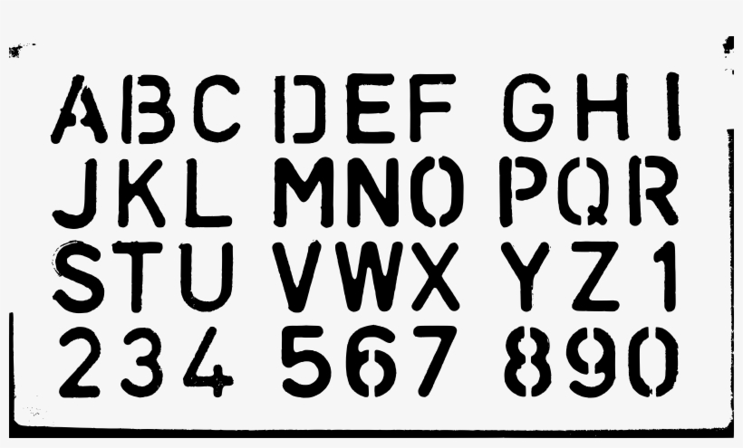 This Free Icons Png Design Of Template Latin Alphabet - Free ...