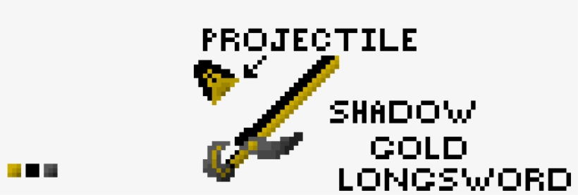 Shadow Gold Longsword - Icon - Free Transparent PNG Download - PNGkey