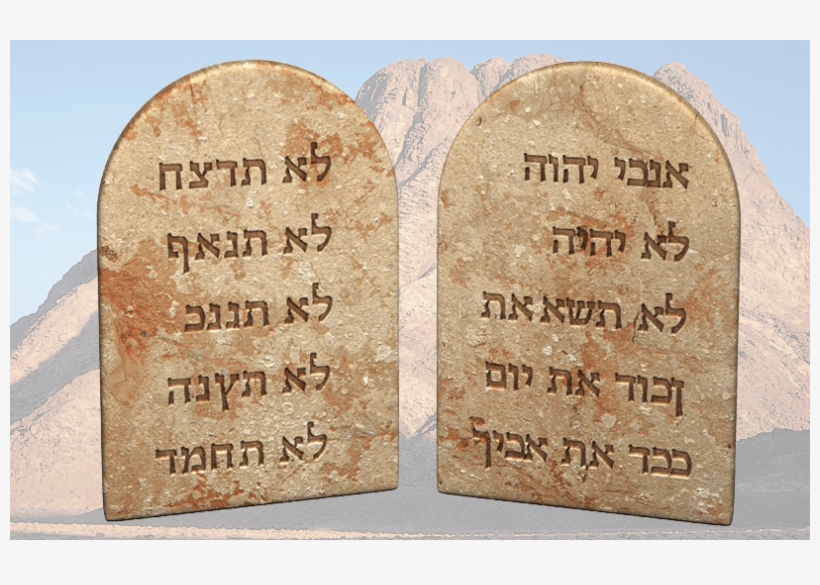 10 Commandments Rectangle Magnet - Free Transparent PNG Download - PNGkey