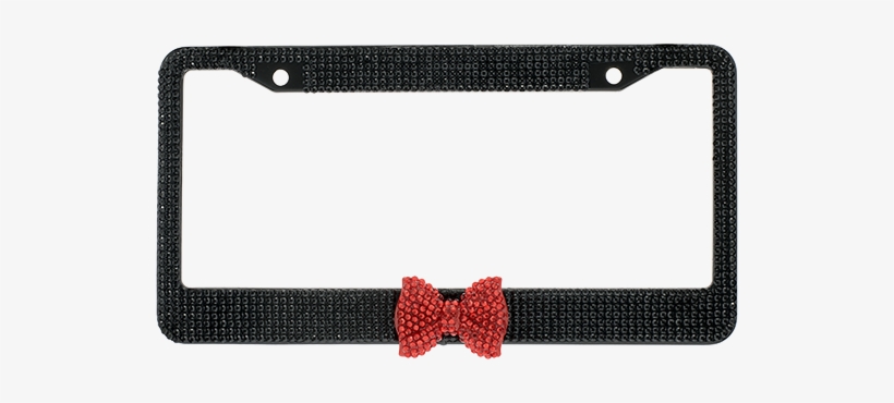 Black Crystal License Plate Frame License Plate Frame - Grille - Free ...