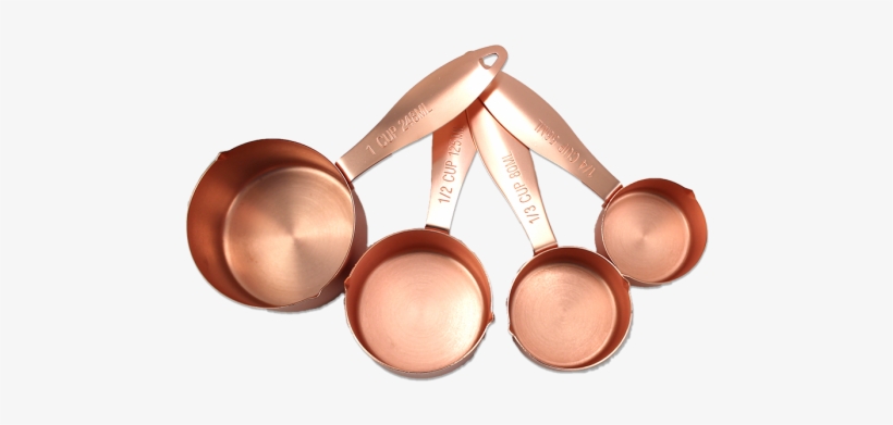 Copper Measuring Cups - Free Transparent PNG Download - PNGkey