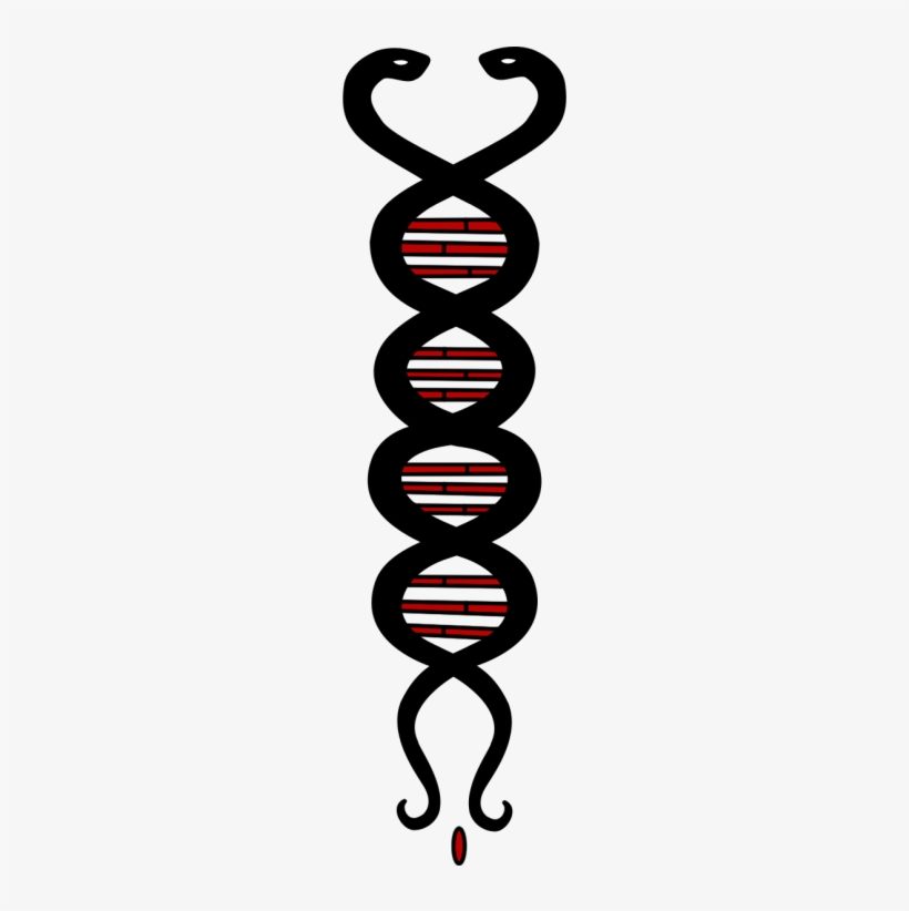 Dna Snake Tattoo - Free Transparent PNG Download - PNGkey