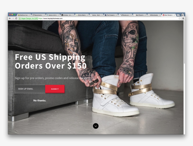 Bulk Up Your Marketing Efforts With Sumome - Sumo Me Welcome Mat ...