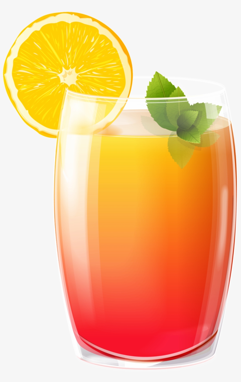 Summer Mixed Cool Juice Transparent Drink Png - Juice - Free ...