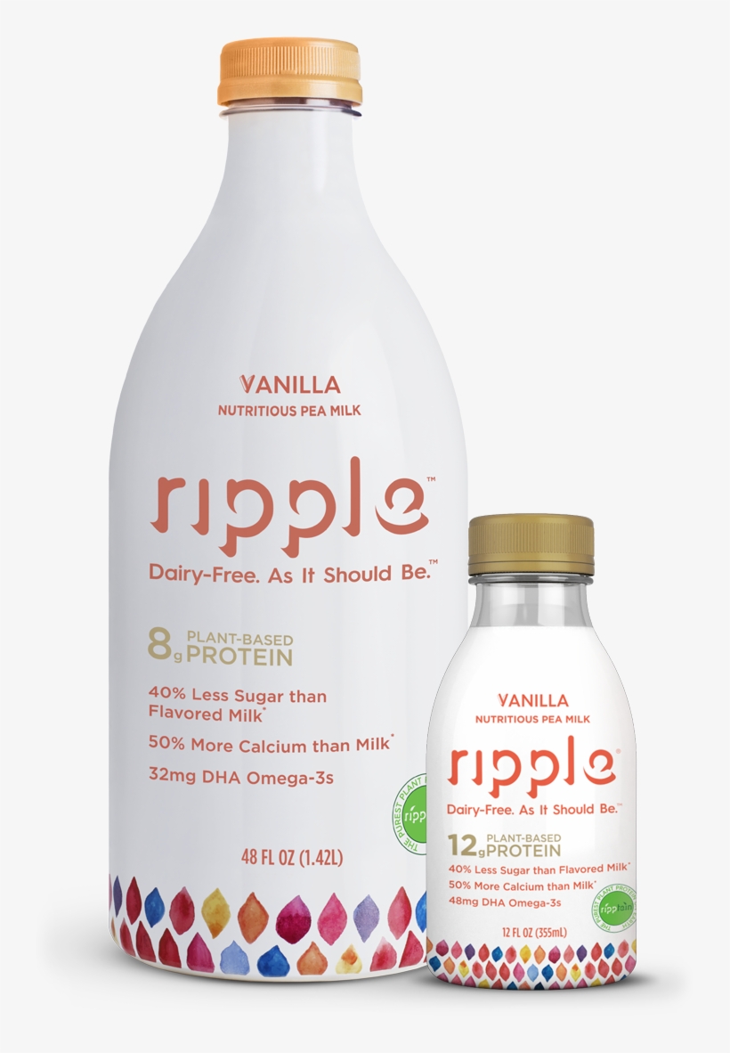 Ripple Vanilla Pea Milk - Free Transparent PNG Download - PNGkey