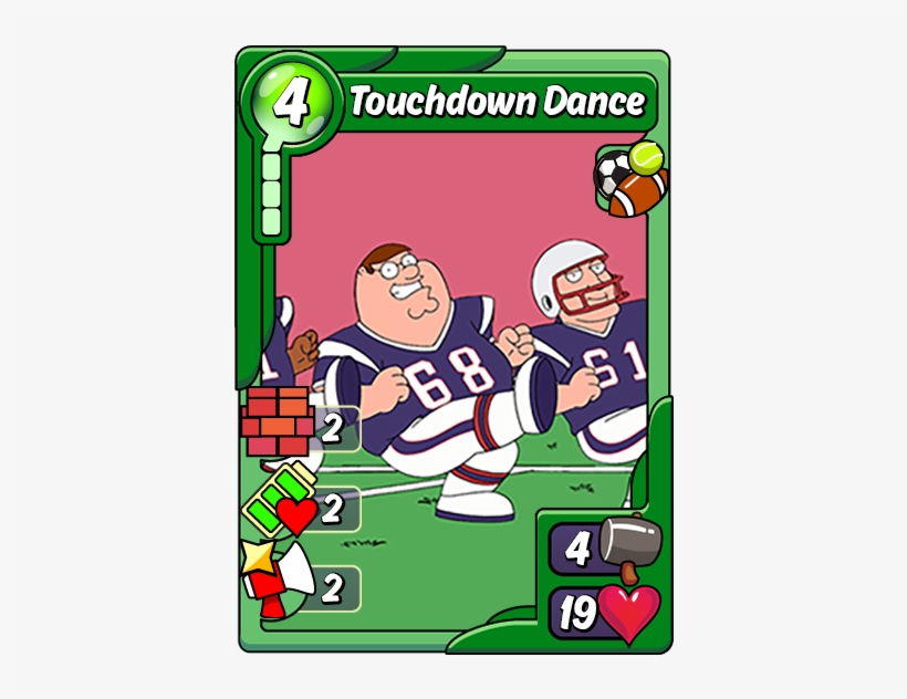 Touchdown-dance - Family Guy Shipoopi - Free Transparent PNG Download ...