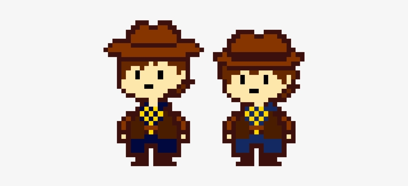 Clover Picture - Undertale Yellow Sprite - Free Transparent PNG ...