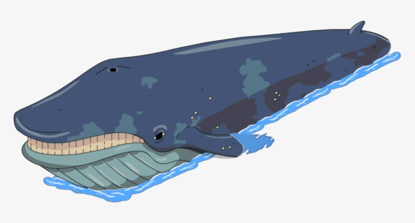 Whale - Simpsons Blue Whale - Free Transparent PNG Download - PNGkey
