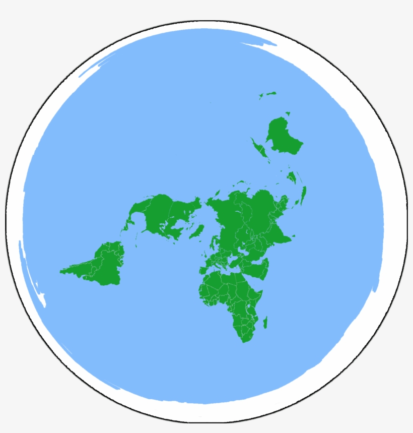 Flat Earth - Flat Earth Map Vector - Free Transparent PNG Download - PNGkey