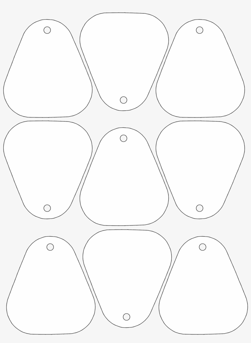 Picture Of Template Blank Hang Tags Printable Large - Free Transparent ...