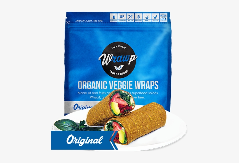 Original Gluten-free Wraps - Wrawp Organic Veggie Wraps Gluten-free ...