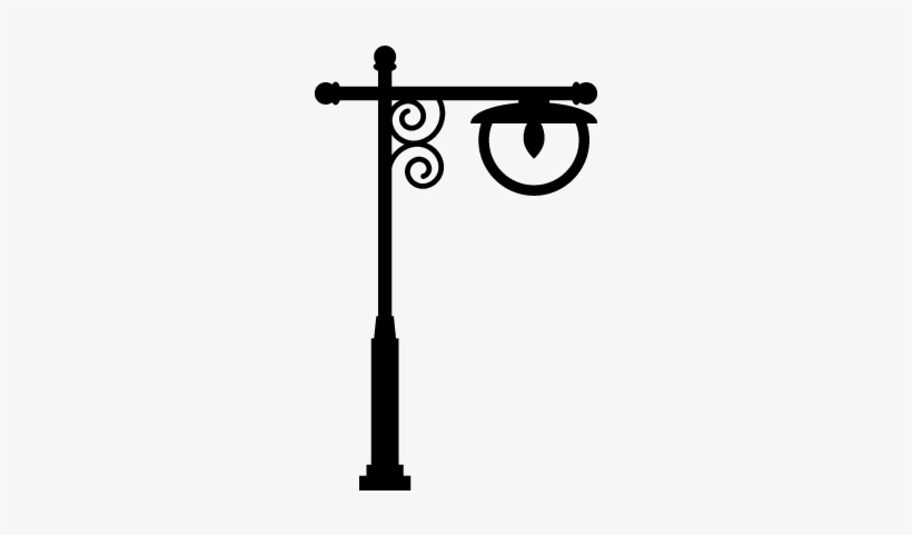 Lamp Post Vector - Lamp Post Svg - Free Transparent PNG Download - PNGkey