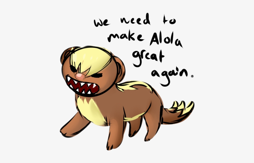 Png - Donald Trump Pokemon Yungoos - Free Transparent PNG Download - PNGkey