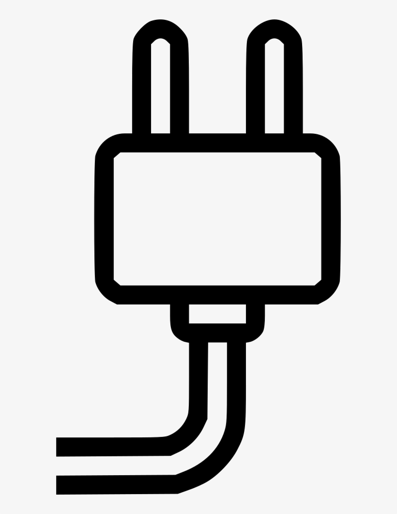 Electric Plug Power Wire Wiring Electricity Source - Scalable Vector ...