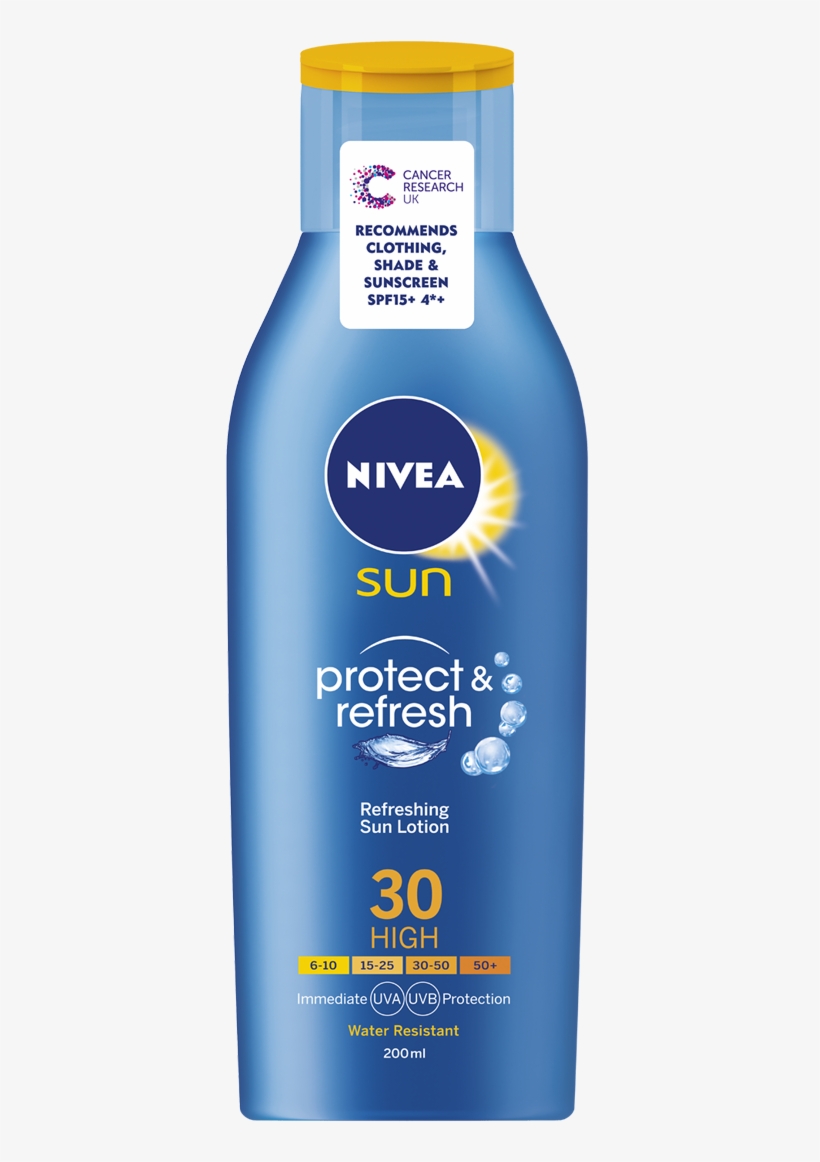 Sun Care - Nivea Sun Protect 30 - Free Transparent PNG Download - PNGkey