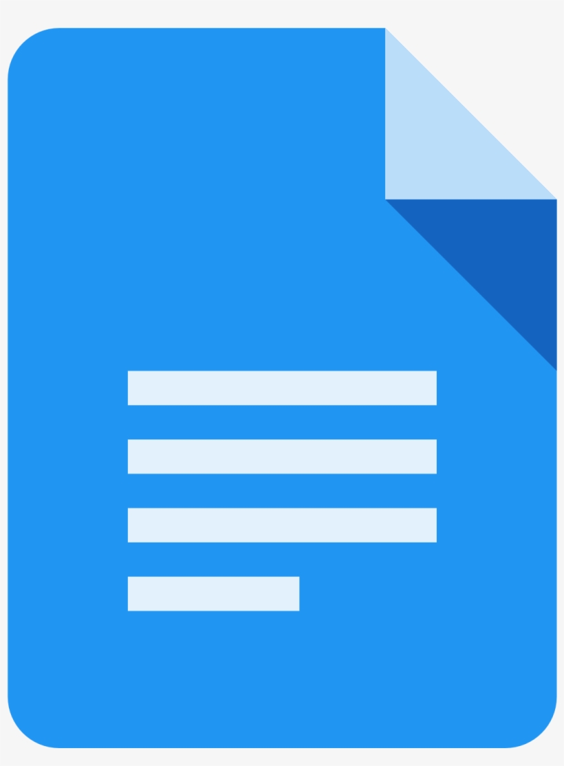 Google Docs Icon Vector Free Transparent PNG Download PNGkey