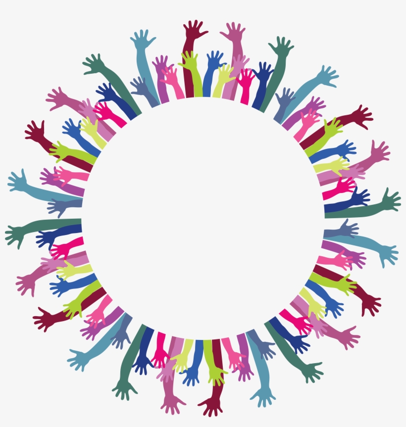 Free Clipart Of A Frame Of Hands - Png Clipart Hands Png - Free ...