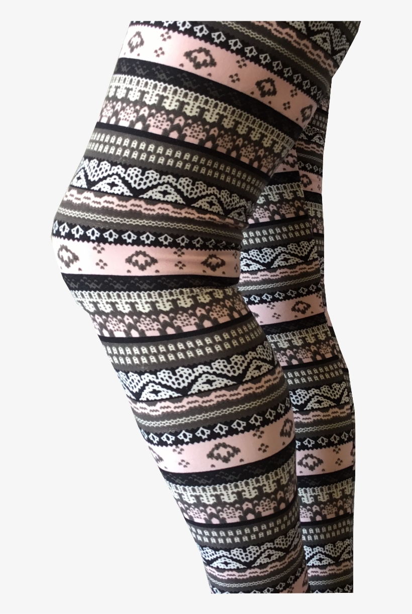 Grey & Pink Aztec Border - Free Transparent PNG Download - PNGkey