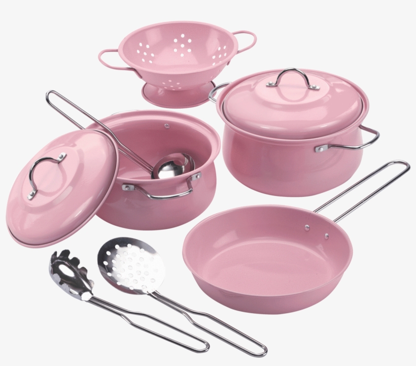 Toy Pots & Pans, Pink - Pink Pots And Pans - Free Transparent PNG ...