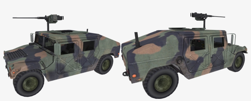 Hummer H1 In Military Version With M-60 Turret - Humvee For Gta Sa ...