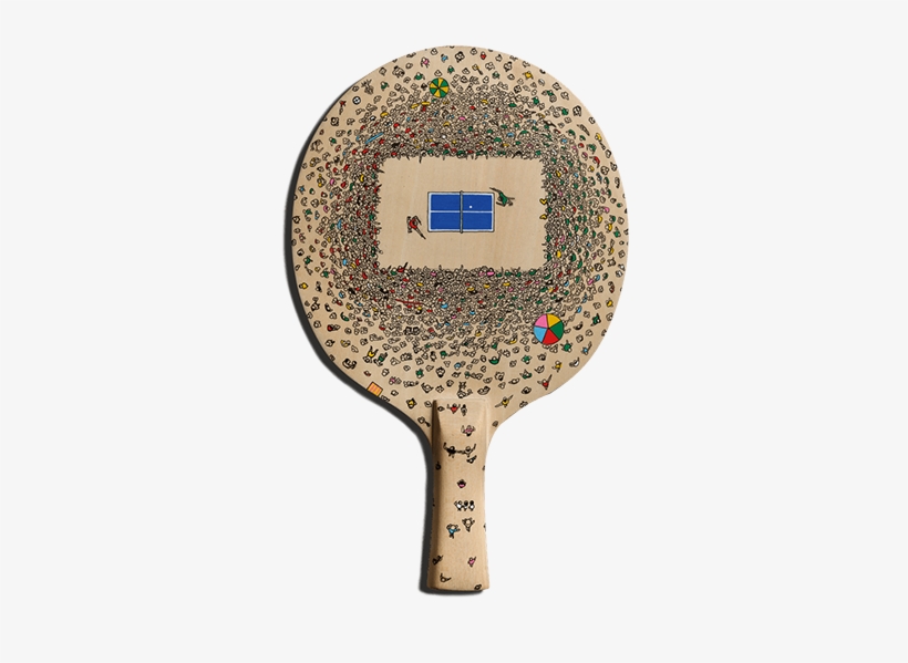 Tweet - Table Tennis Bat Design - Free Transparent PNG Download - PNGkey