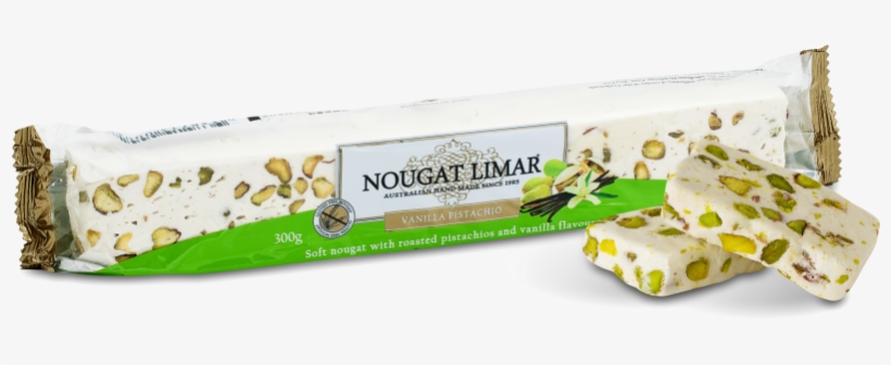 Vanilla & Pistachio Nougat Log - Free Transparent PNG Download - PNGkey