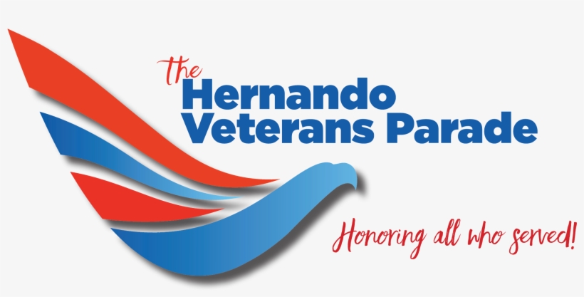 Hernando Veterans Parade Logo - Hernando - Free Transparent PNG ...