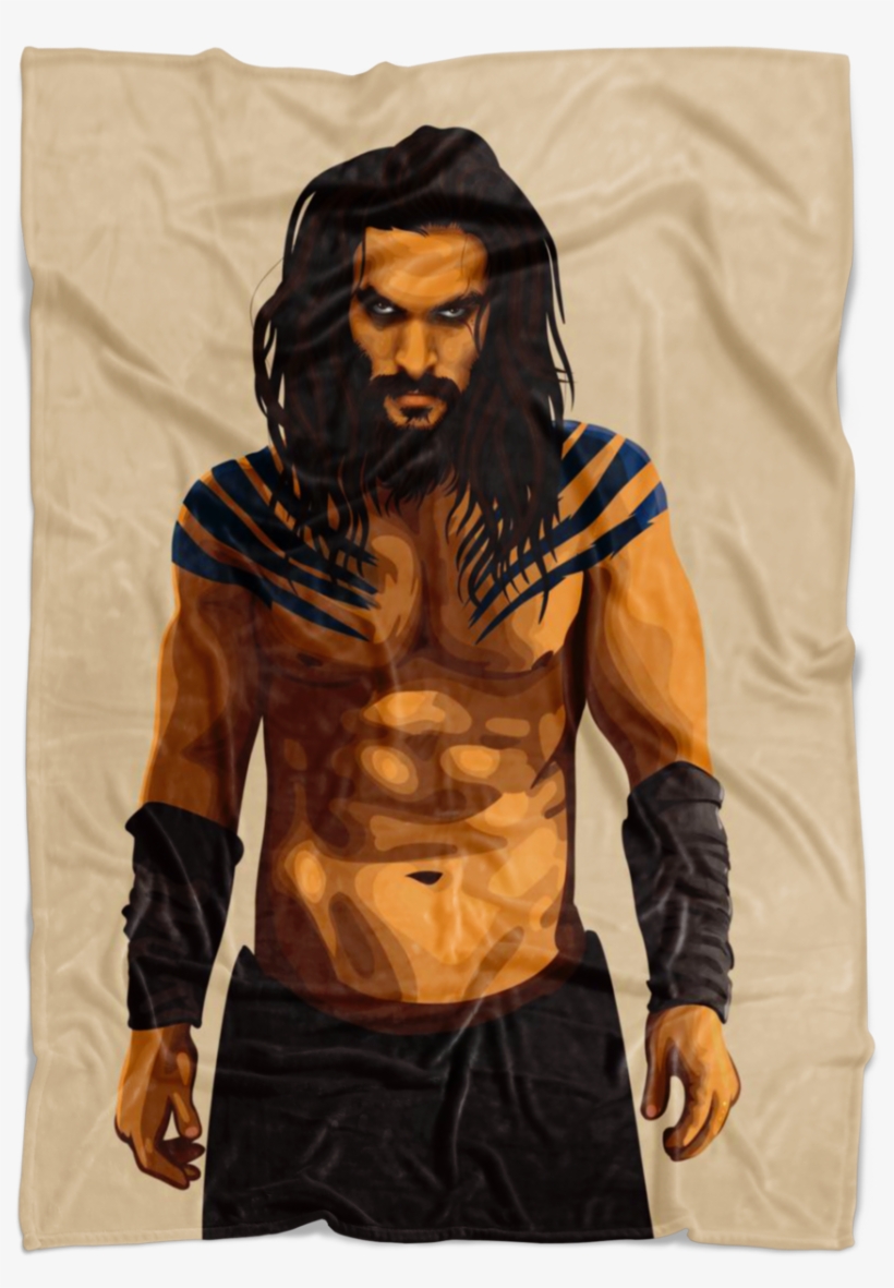 "let Your Hair Down" Khal Drogo Jason Momoa Fleece - Jason Momoa - Free ...