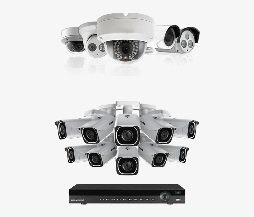 Cctv Camera In Dubai - 4k Ultra Hd Ip Nvr Security Camera System With ...