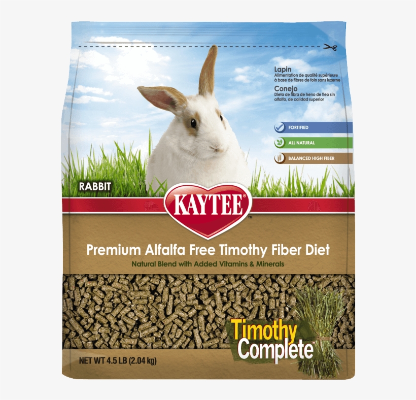 Kaytee Timothy Complete Rabbit Food - Free Transparent PNG Download ...