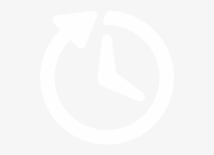 Short Time To Market - Time White Png Icon - Free Transparent PNG ...